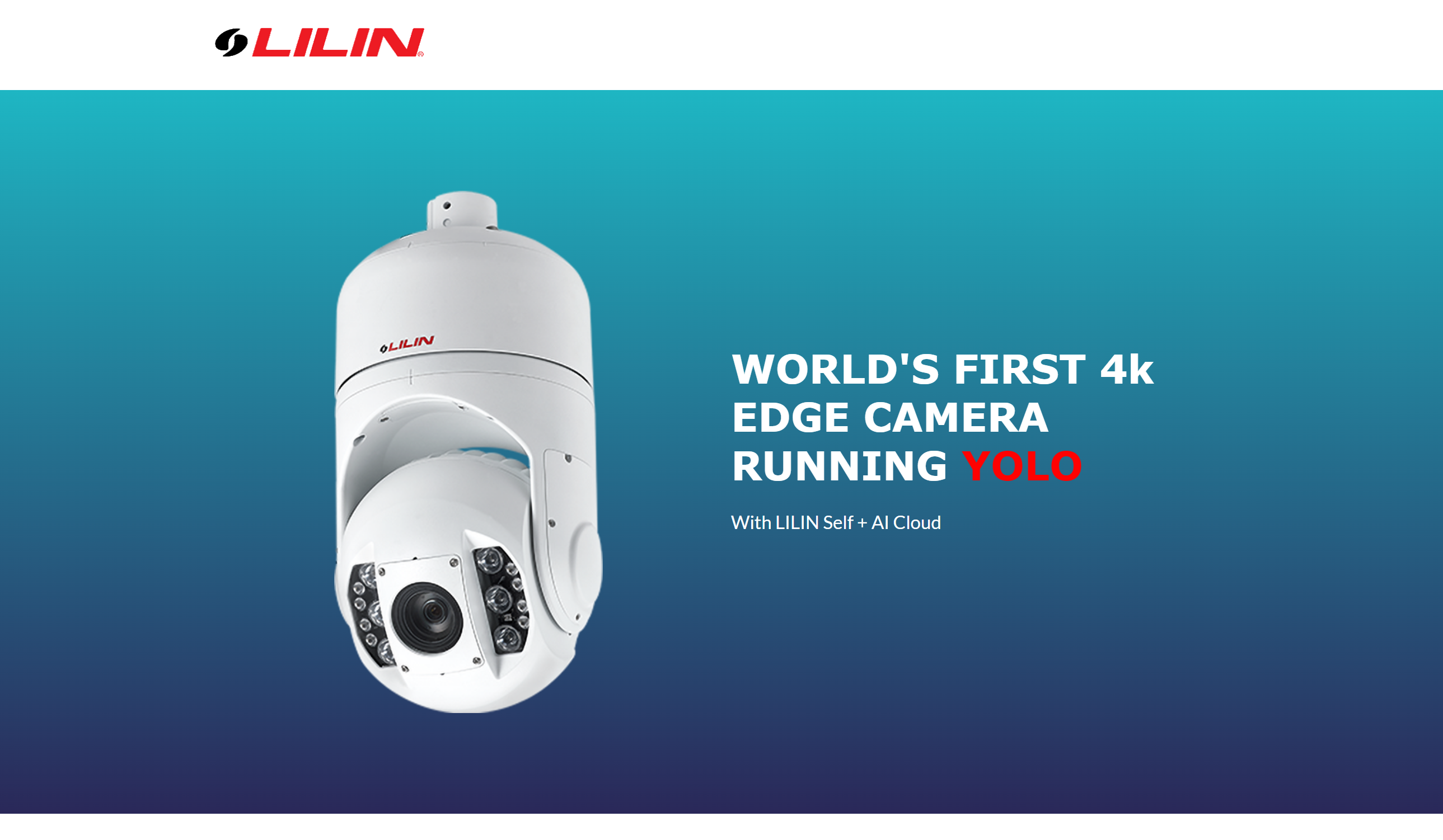 LILIN Self+AI Cloud and Cameras